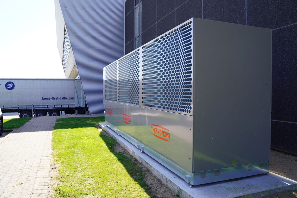 Heat pumps are a step on the way towards energy neutrality at ECCO